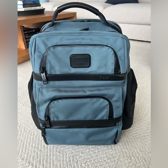 Tumi | Bags | Tumi Alpha Brief Pack Backpack Storm Blue | Poshmark